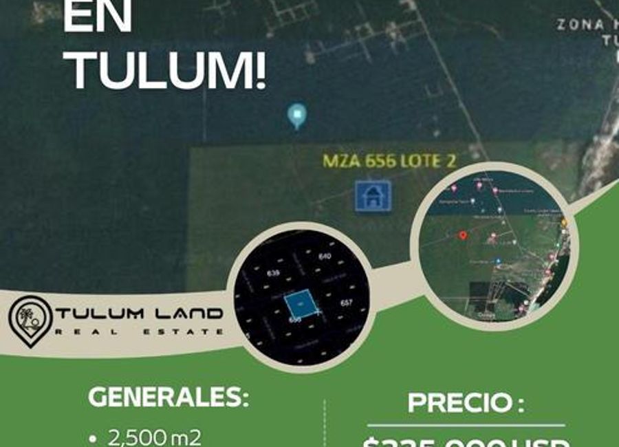 TERRENO EN LA REGIÓN 8 DE TULUM | Lamudi.com.mx