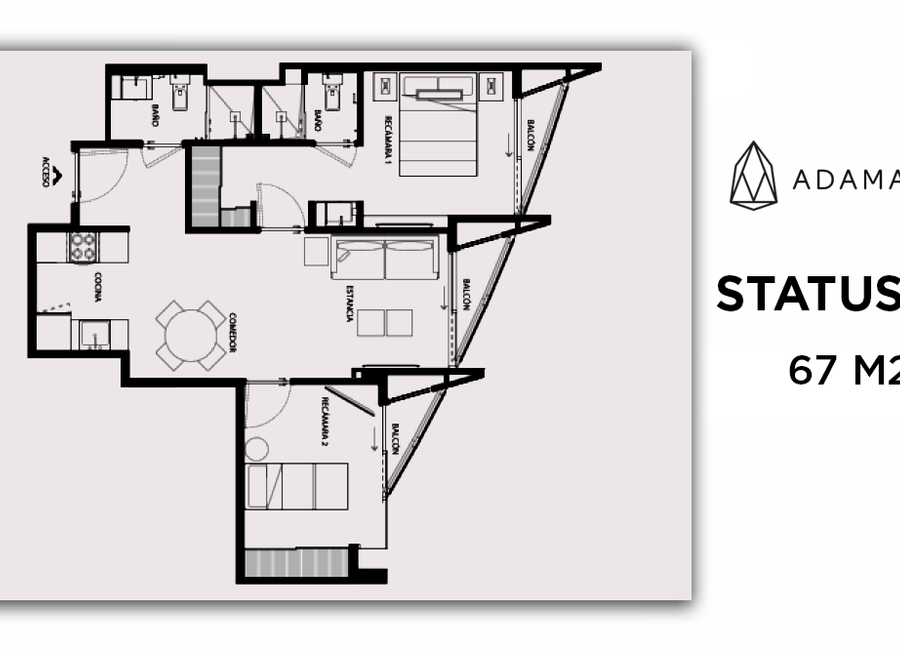 Departamento EN VENTA TORRE ADAMANT, LEON, GTO. | Lamudi.com.mx