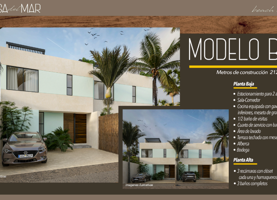 PREVENTA CASA DEL MAR MODELO B , CERCA DE LA PLAYA DE PROGRESO, YUCATAN ...