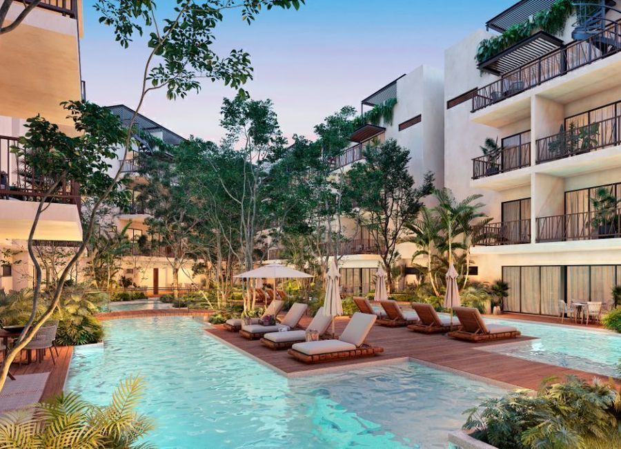 Departamentos exclusivos en Tulum | Costa Caribe | Aldea Zamá | Lamudi ...