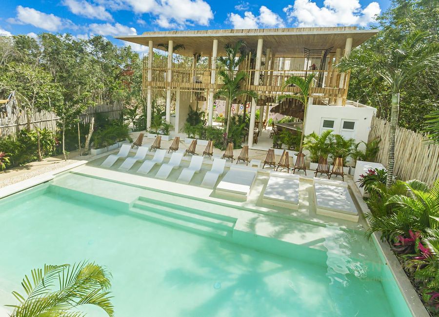 Estudio amueblado en venta listo para entrega en Muuk Tulum P4102 ...