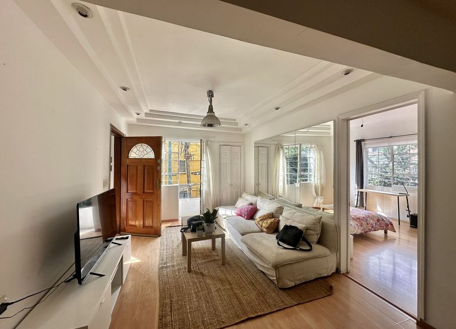 VENTA DEPARTAMENTO REMODELADO EN EDIFICIO ART DECO EN LA CONDESA | Lamudi.com.mx