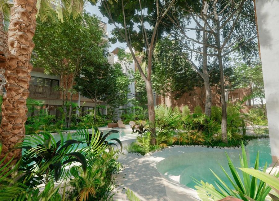 Departamento en venta de 1 habitación en Tulum | A pocos metros de la ...