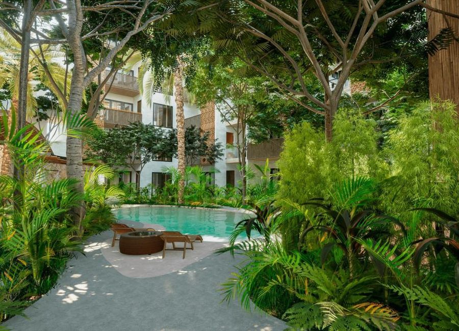 Departamento en venta de 1 habitación en Tulum | A pocos metros de la ...