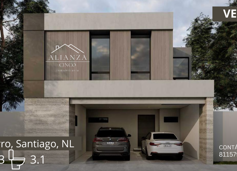 Casa Barro frente a Las Misiones, Santiago | Lamudi.com.mx
