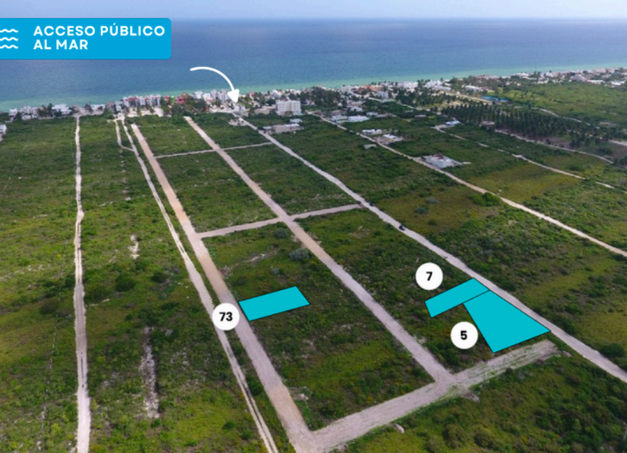 TERRENO/LOTE EN VENTA MERIDA, PLAYA TELCHAC, KM 12, ENTREGA INMEDIATA ...
