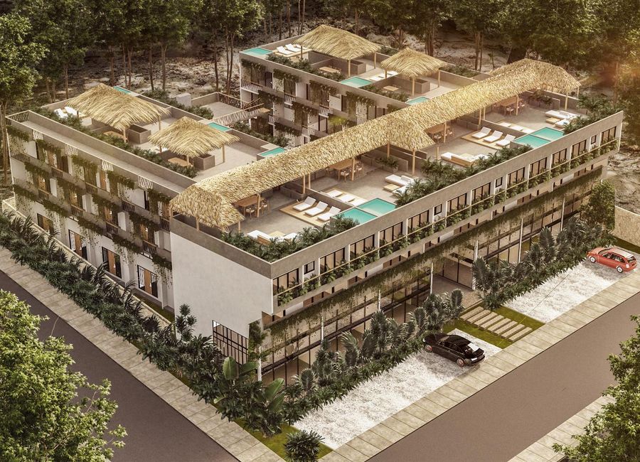 Departamento en venta en Tulum1 recamara Amueblado con Gym y ...