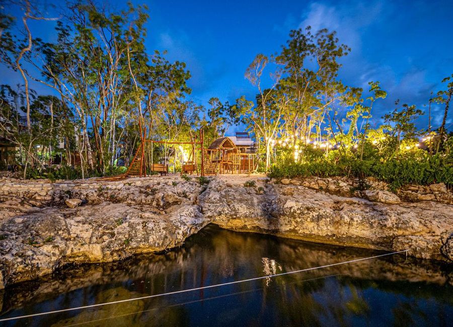 Departamento en venta con cenote privado en area comun en Tulum (1213 ...
