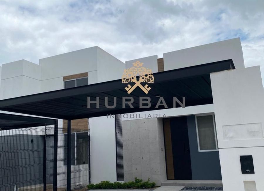 HURBAN VENDE casa NUEVA en COTO RESIDENCIAL al norte de la ciudad. MOD ...