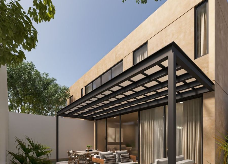 CASA EN VENTA EN MÉRIDA EN SANTA GERTRUDIS COPO, EN PRIVADA MOD A2 | Lamudi.com.mx