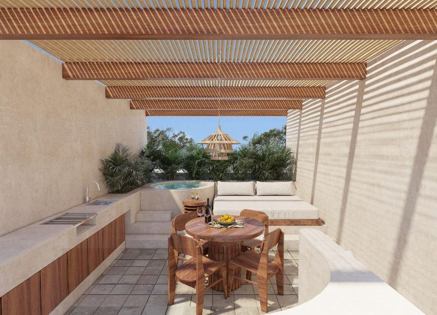 TULUM, DEPARTAMENTO EN VENTA CON GYM, BAR Y ALBERCA | Lamudi.com.mx