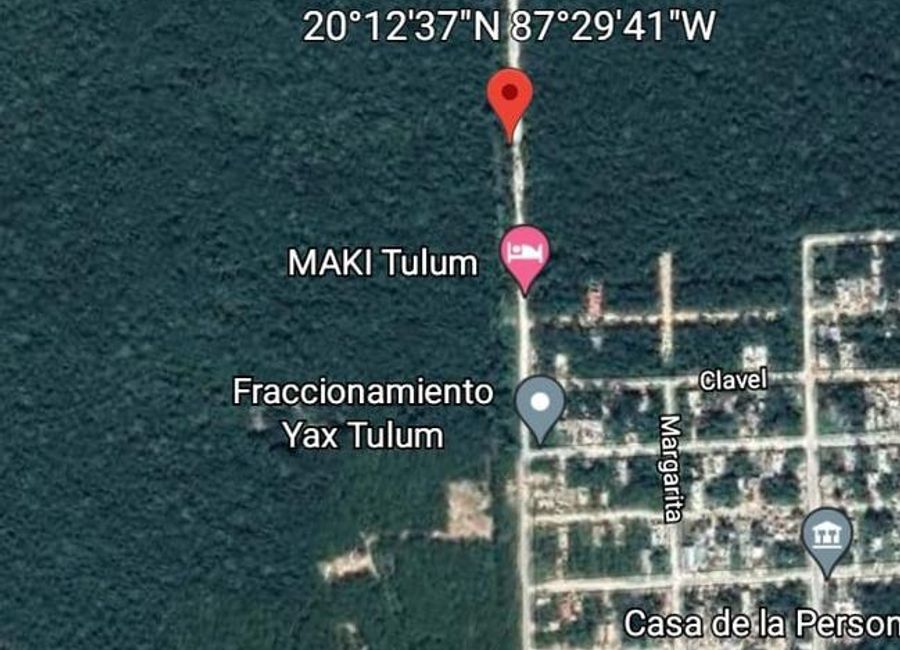 Terreno de 724M2 Sobre calle principal 4 norte en Tulum Region 10 P3695 ...