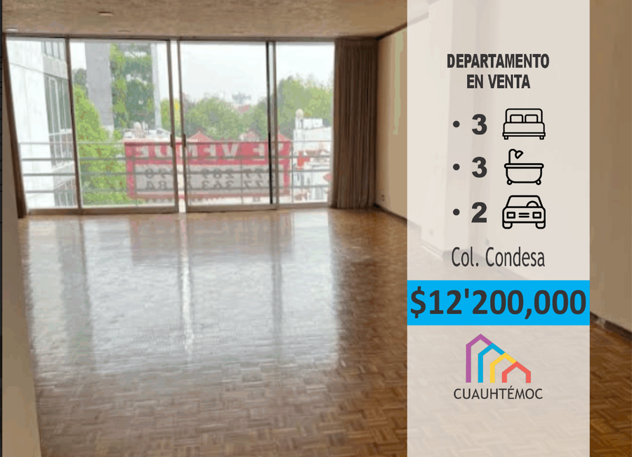 Departamento en Venta Col. Condesa | Lamudi.com.mx
