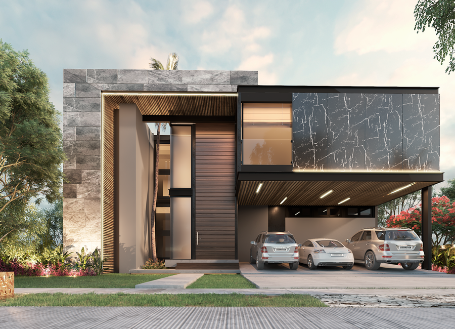 Casa de 5 recámaras en venta en privada Kilil en Yucatán Country Club ...
