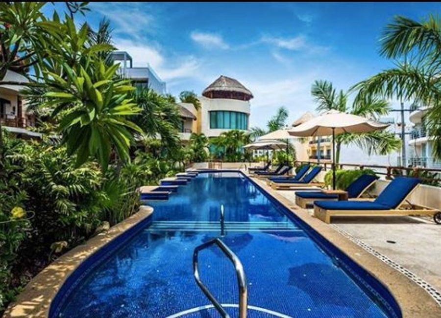Penthouse de 2 recamaras con jacuzzi privado entre la playa y la Quinta ...