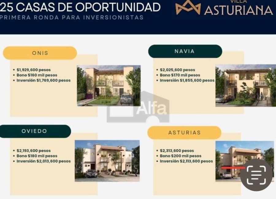 Casa en Venta en Villa Asturiana, León. Gto. a 700m del puente del ...