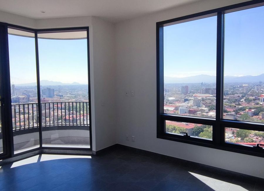 Departamento en Be Grand Reforma con doble vista y balcón | Lamudi.com.mx