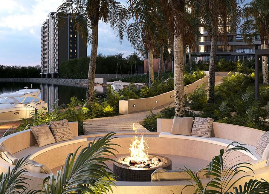 Departamento con vistas al mar y la marina, en venta en Puerto Cancún. | Lamudi.com.mx