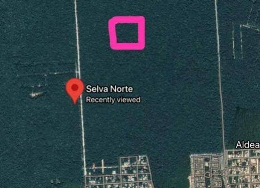 Terreno de 10000 metros. En region 10 . de Tiulum. cerca de Selva Norte ...