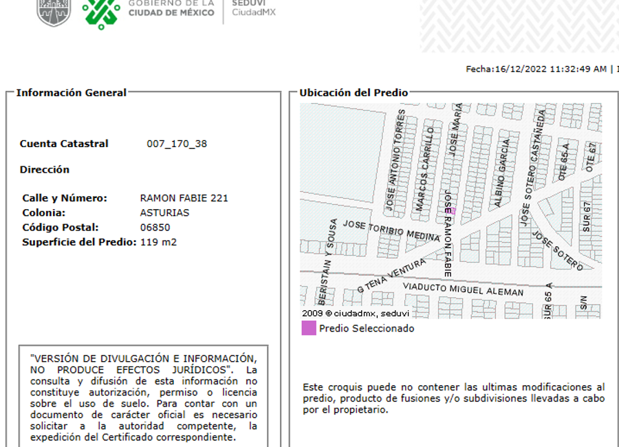 Casa en Venta, Col. Asturias, Alc. Cuauhtémoc, Calle Ramon Fabie No ...