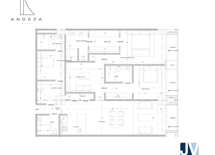 Departamento en preventa de 2 Recámaras + Flex en Andeza 2719 - Angelópolis | Lamudi.com.mx
