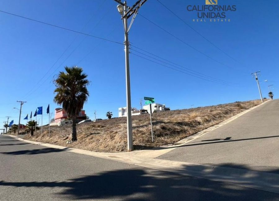 TERRENO EN ESQUINA CON TODOS LOS SERVICIOS VALLES DEL MAR ROSARITO B.C ...