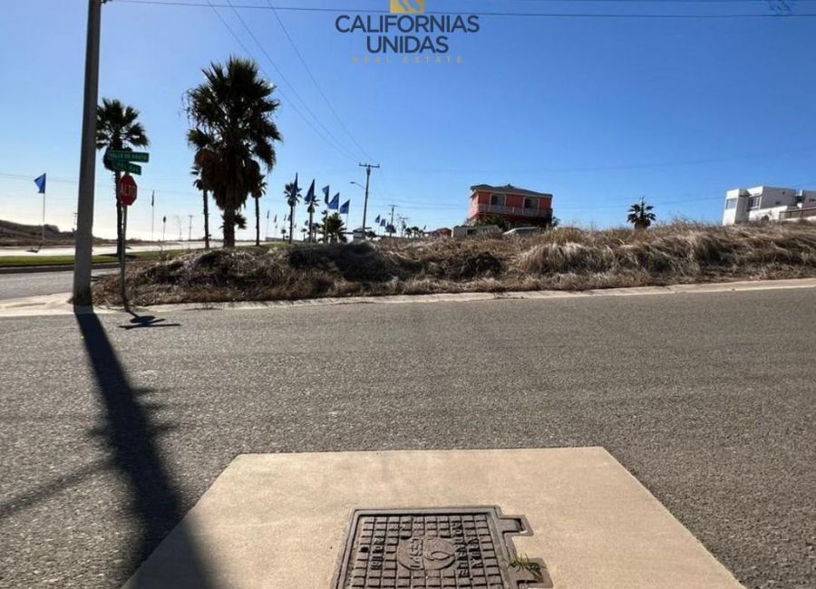 TERRENO EN ESQUINA CON TODOS LOS SERVICIOS VALLES DEL MAR ROSARITO B.C ...