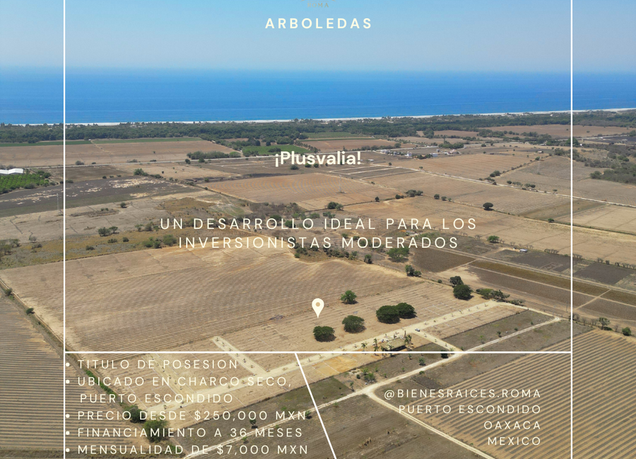 Land in Puerto Escondido, in Charco Seco | Lamudi.com.mx