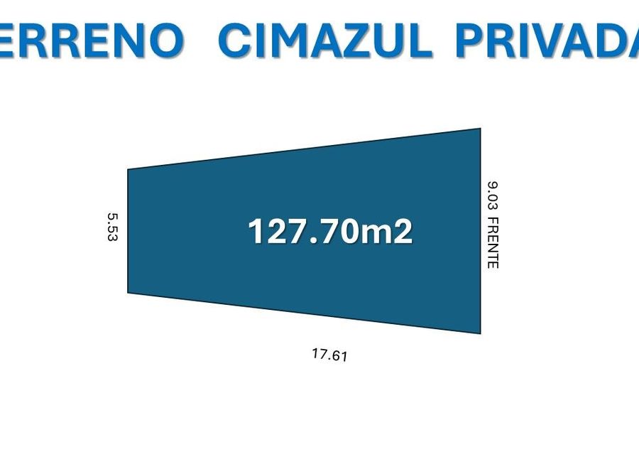 TERRENO RESIDENCIAL PRIVADA CIMAZUL | Lamudi.com.mx