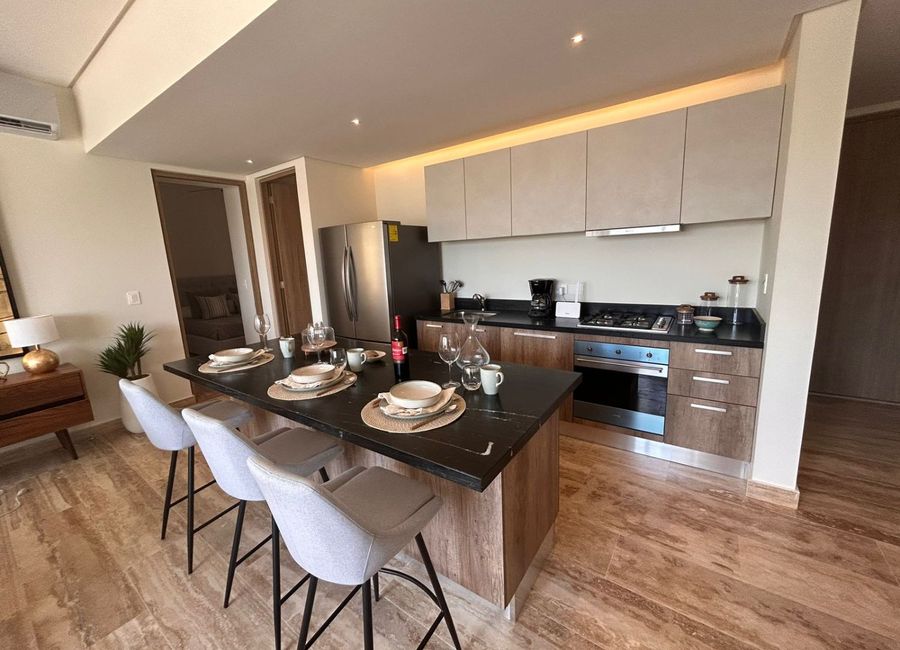 Venta de Nuevo Departamento 2 Recámaras con Closet en Cumbes Cancún ...